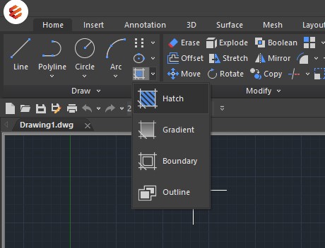 Hướng dẫn sử dụng lệnh BO để tạo đường bo boundary nhanh chóng trong CAD